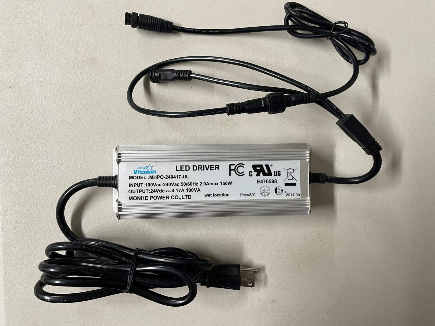RGB+4A-24V transformer - Minleon (USA) International